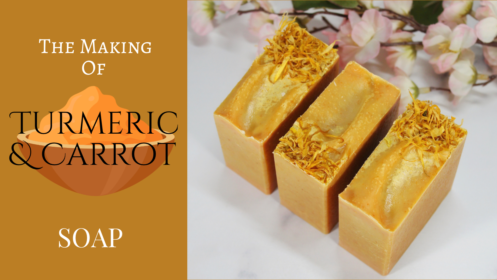 Making Turmeric & Carrot Soap – Serenity Soaps By Aki