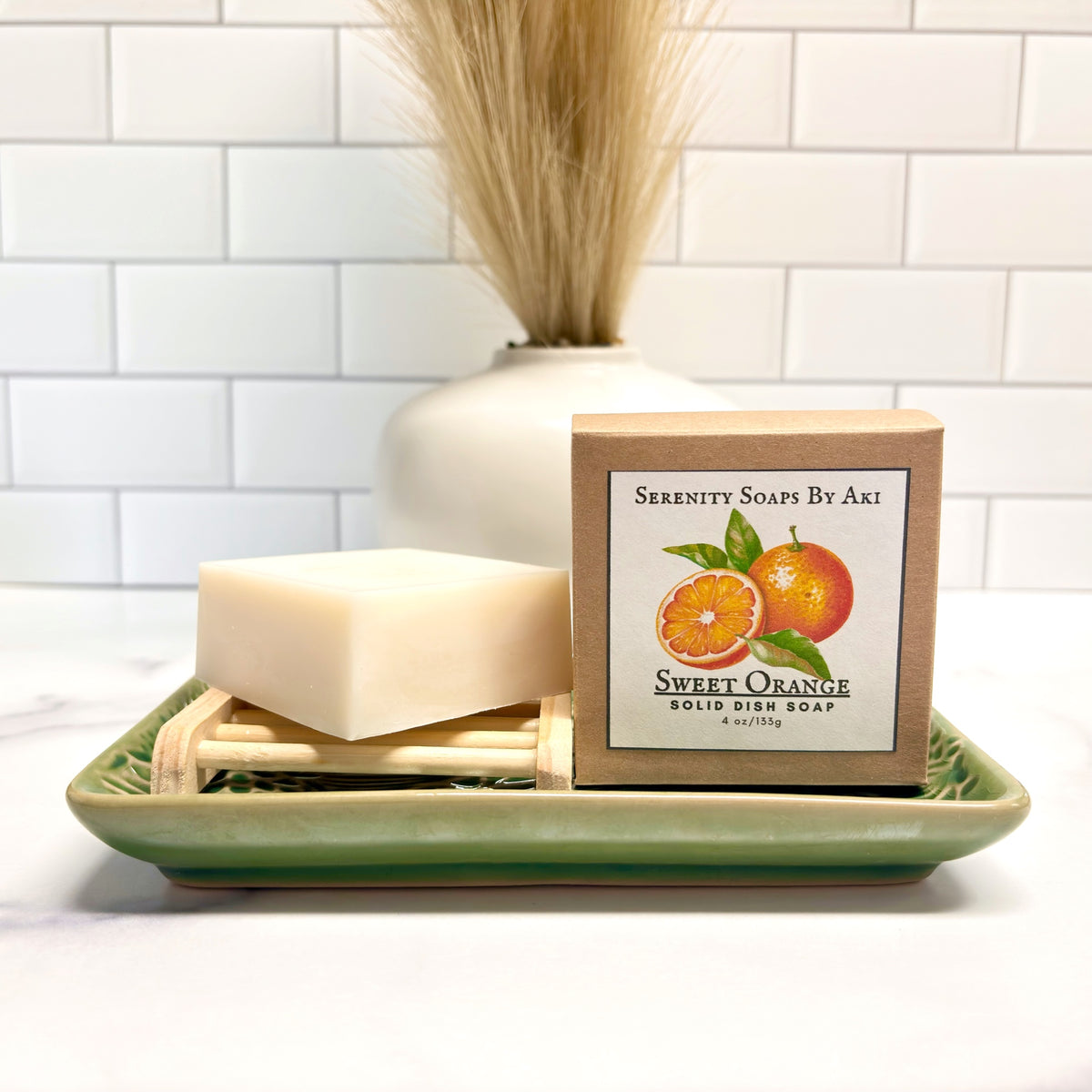 Sweet Orange Solid Dish Soap – Serenity Soaps By Aki